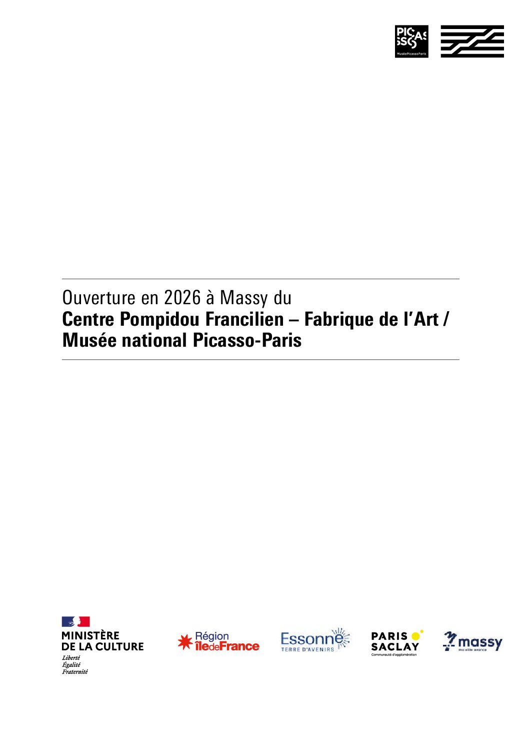 Ouverture en 2026 à Massy du Centre Pompidou Francilien – Paris-Saclay